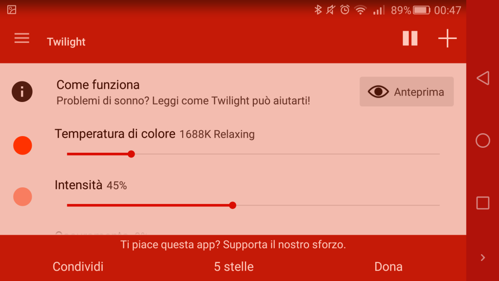 Twilight, il filtro per la luce blu che ti aiuta a dormire meglio ...